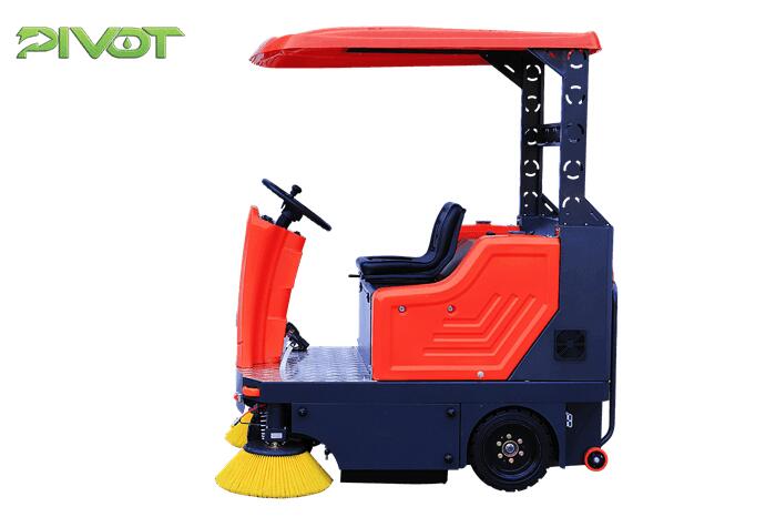 Ride-On Sweeper Machine G80 | Pivot Cleaning Machinery