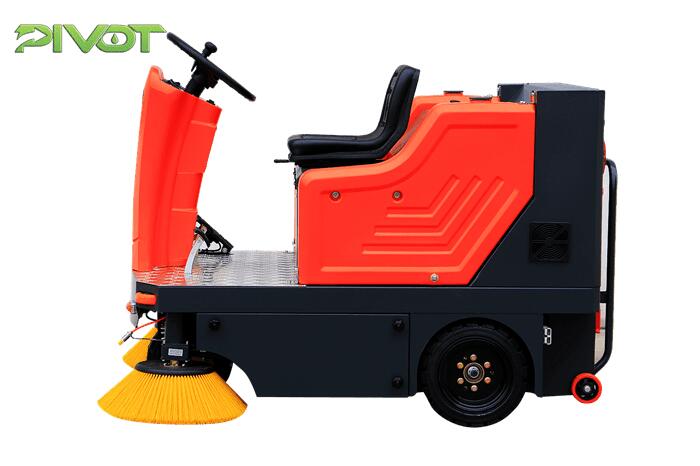 Ride-On Sweeper Machine G80 | Pivot Cleaning Machinery